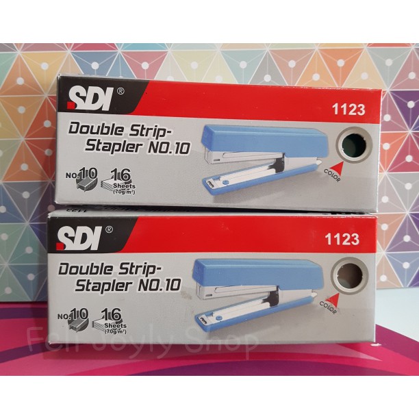 Jual STAPLER SDI 1123 HD10 ISI STAPLES JILID BUKU KERTAS FC HEKTER MURAH | Shopee Indonesia