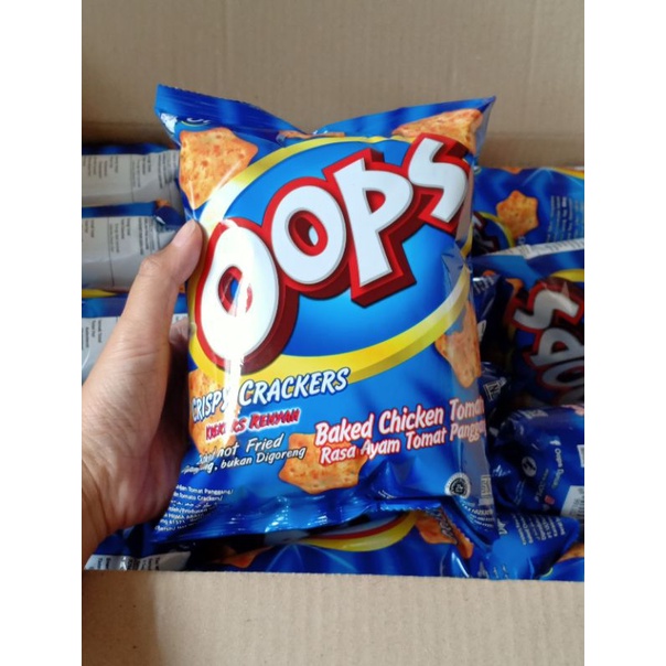 Jual agen distributor cemilan makanan ringan snack oops crispy crackers ... Jual agen distributor cemilan makanan ringan snack oops crispy crackers ...