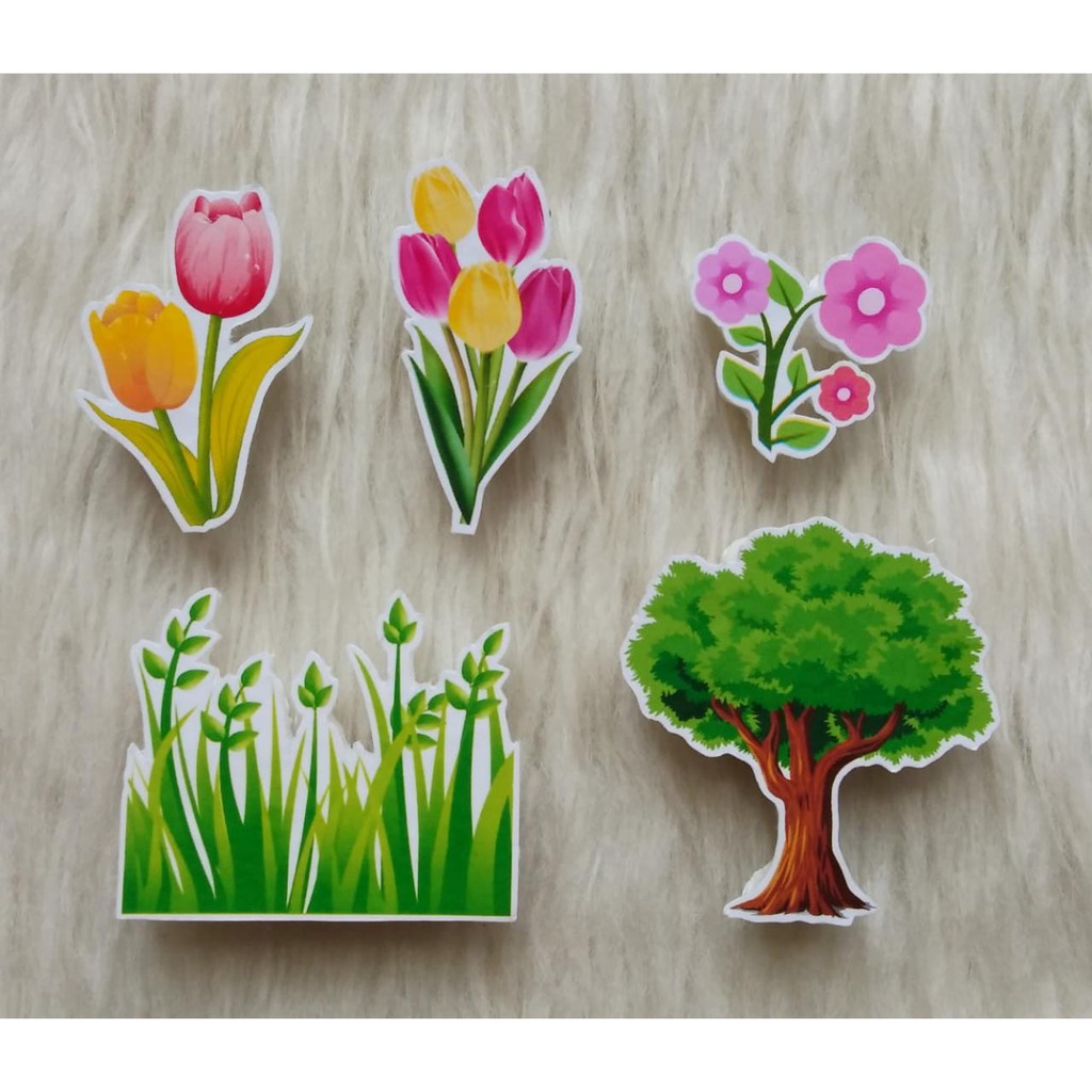 Jual Topper tanaman bunga pohon untuk hiasan cake | Shopee Indonesia