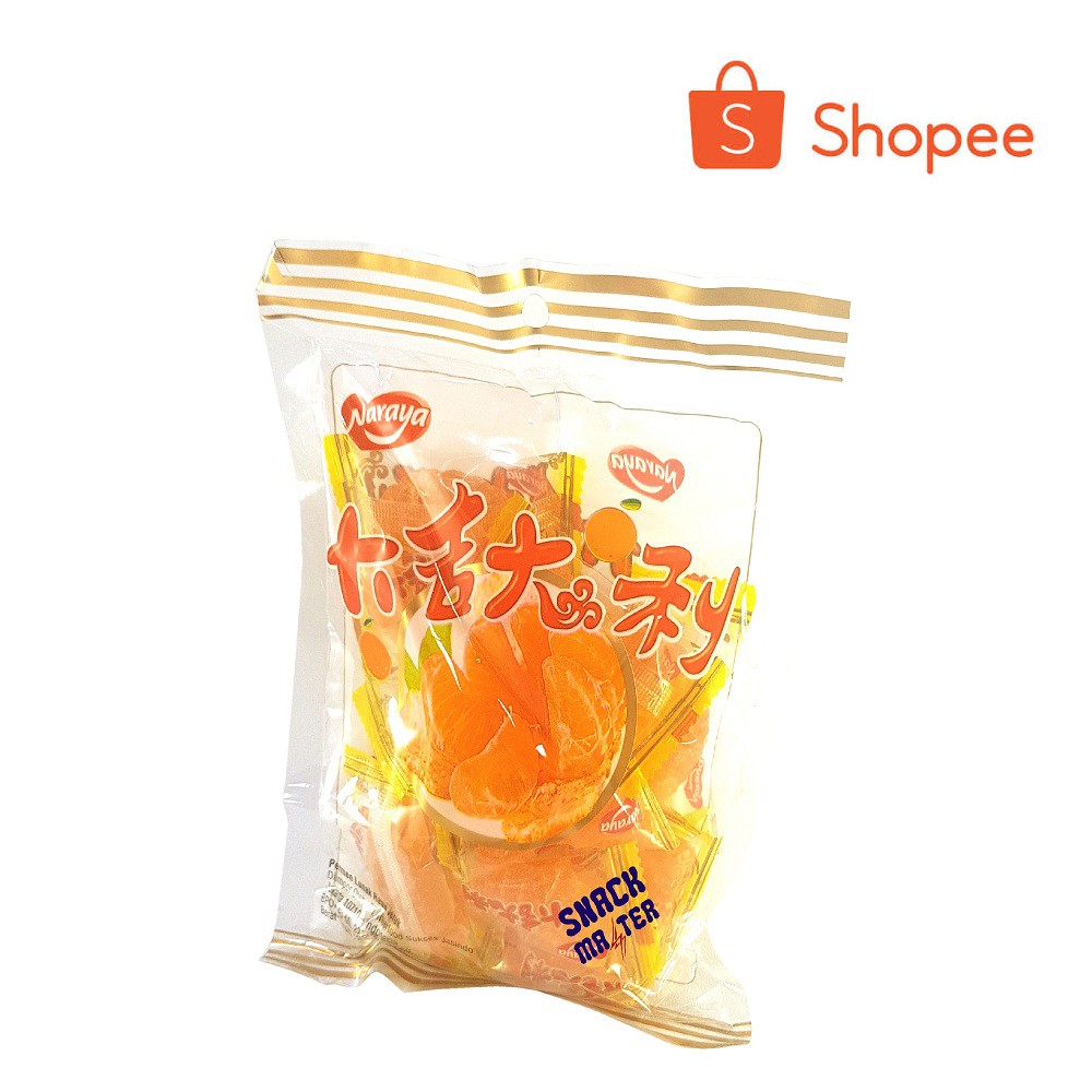 Jual Naraya Jelly Jeruk - Netto 200 gr | Shopee Indonesia