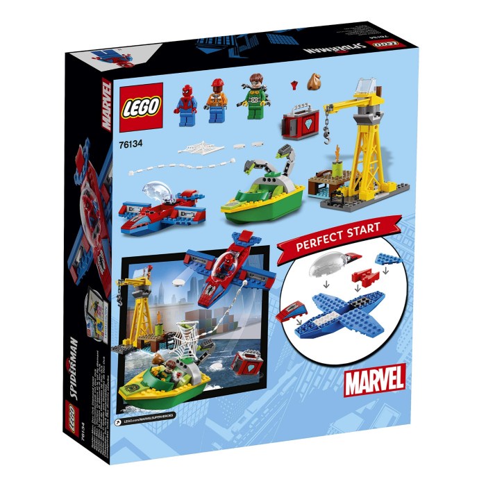Jual LEGO Marvel Super Heroes Spider-Man: Doc Ock Diamond Heist (76134 ...