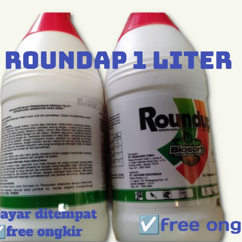 Jual Roundup,Roundap 1 liter | Shopee Indonesia