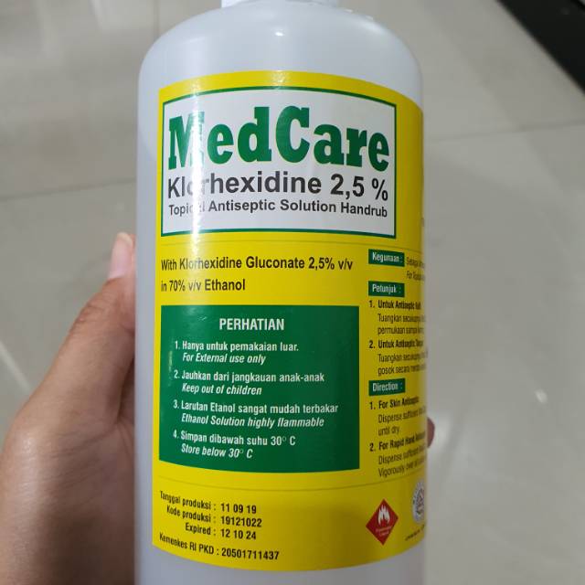 Jual Medcare Sanitizer 500 Ml Shopee Indonesia