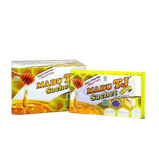 Jual MADU TJ BOX 12 SACHET RASA ORIGINAL, STRAWBERRY, JERUK MURAH ...