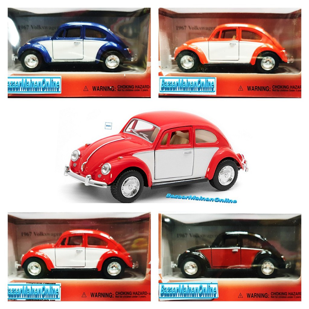 Jual Kinsmart 1967 VW Classic Beetle (Color Door) - KT5373 - Skala 1:32 ...