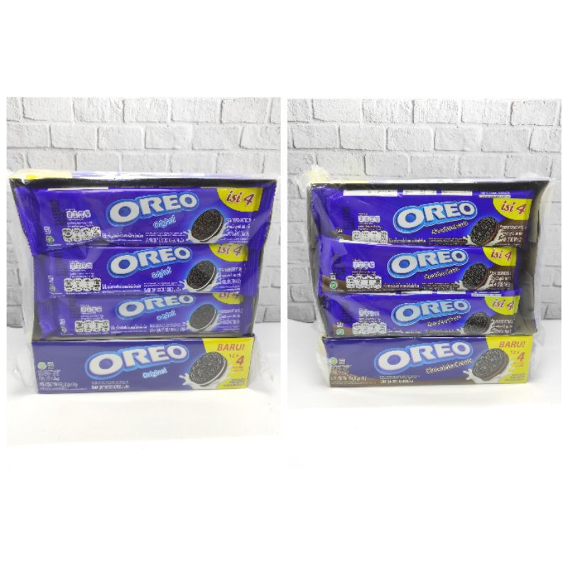 Jual Biscuit Oreo 38 gram 1 pack- (12 pcs) | Shopee Indonesia