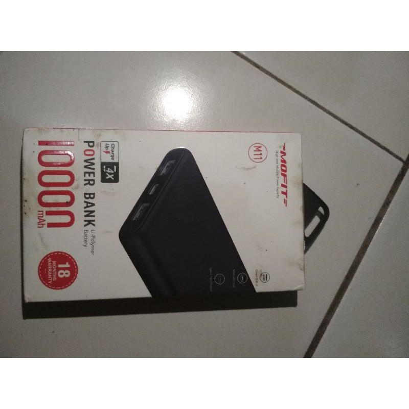 Jual Power Bank 10000 Mah MOFIT | Shopee Indonesia