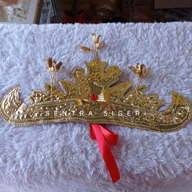 Jual Mahkota Siger Kecil Adat Lampung || Pasangko || Murah Kualitas ...