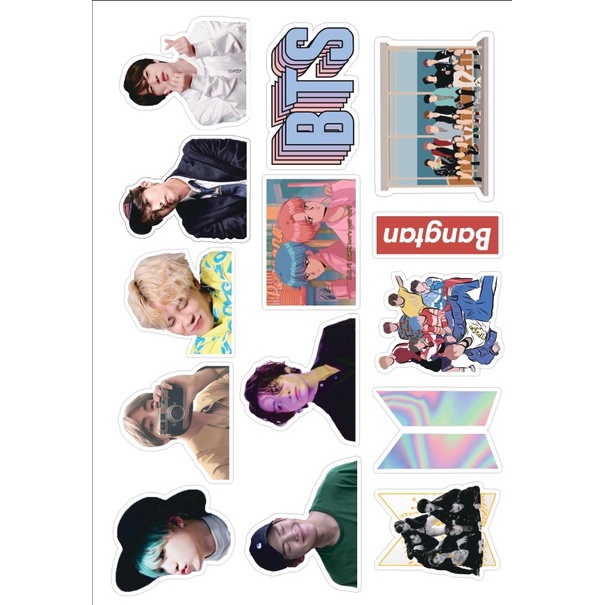 Jual [UNCUT] STICKER HP KPOP A6 STIKER MINI STIKER AESTHETIC STIKER EXO ...