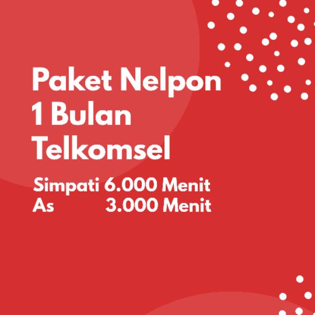 Jual Paket nelpon telkomsel 1 bulan | Shopee Indonesia