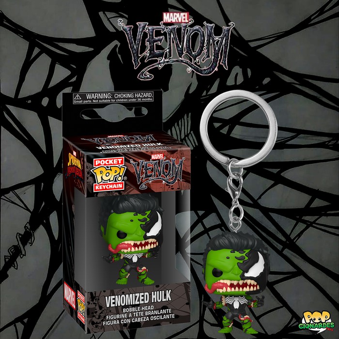 Jual Funko POP! Keychain - Marvel - Venom - Venomized Hulk | Shopee ...