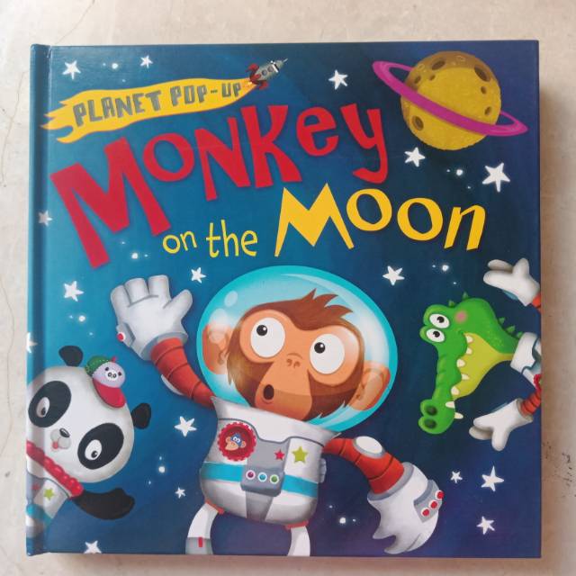 Jual Monkey on the Moon Children Pop Up Book | Shopee Indonesia