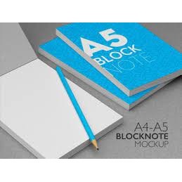 Jual Blocknote A6 isi 50 lembar HVS | Shopee Indonesia