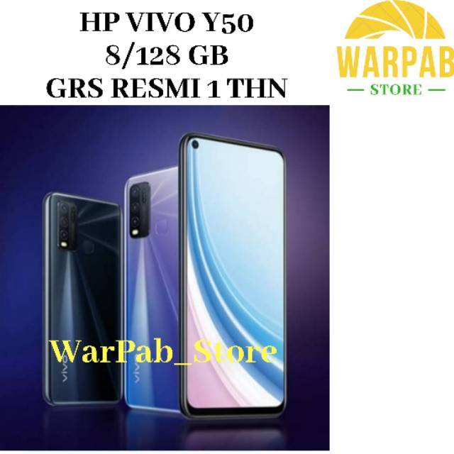 Jual HP VIVO Y50 8/128 GB - FIFO Y 50 RAM 8GB INTERNAL 128GB GARANSI ...
