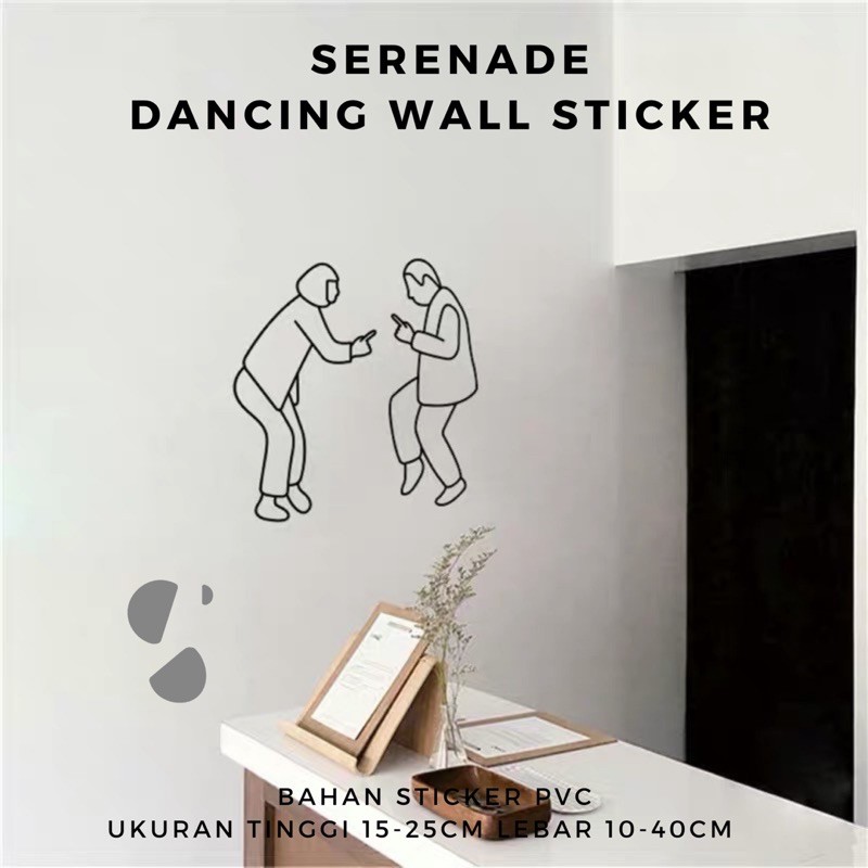 Jual SERENADE AESTHETIC WALL STICKER STIKER DINDING AESTHETIC HIASAN ...