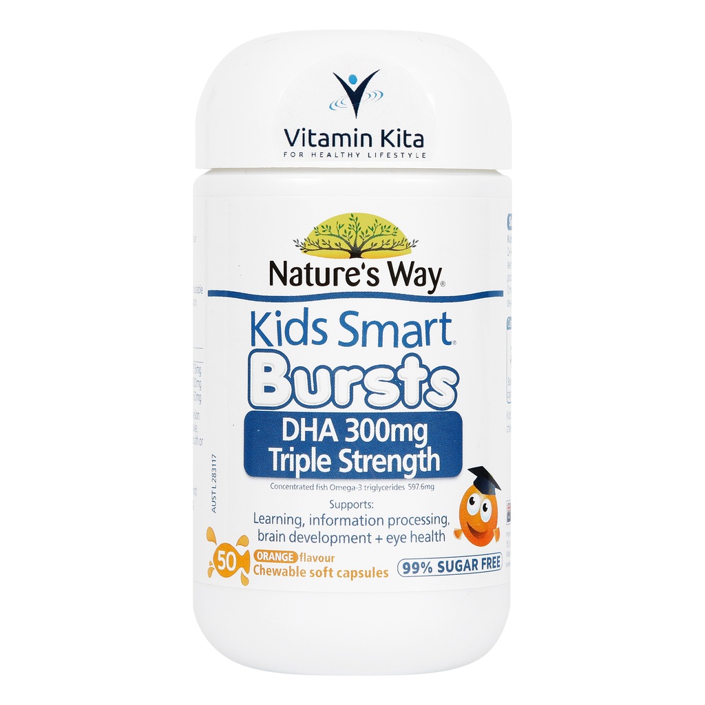 Jual Nature's Way Kids Smart Triple Strength DHA 300mg (50 Soft Caps ... Jual Nature's Way Kids Smart Triple Strength DHA 300mg (50 Soft Caps ...