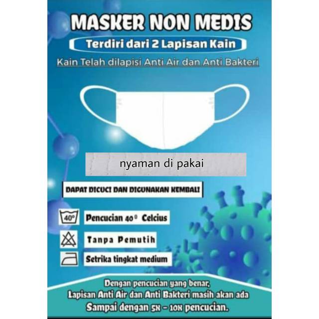 Jual Masker Kain Non Medis | Shopee Indonesia