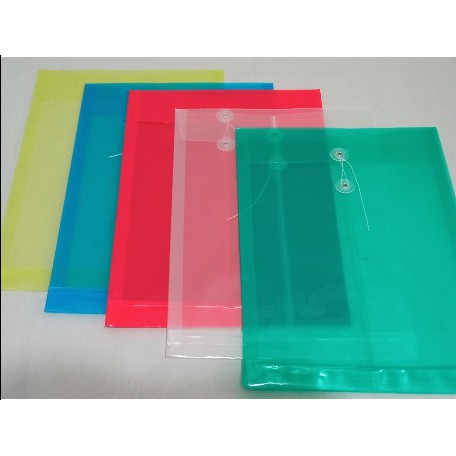 Jual Map Plastik Tali Ukuran Folio (35,9 cm x 25,5 cm ) | Shopee Indonesia