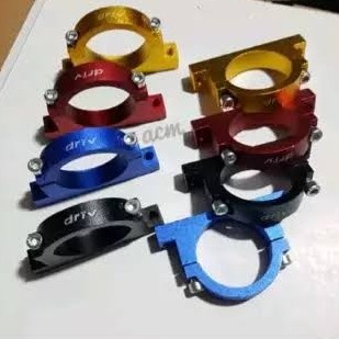 Jual kleman di tabung shock breaker depan spakbor universal full cnc ...