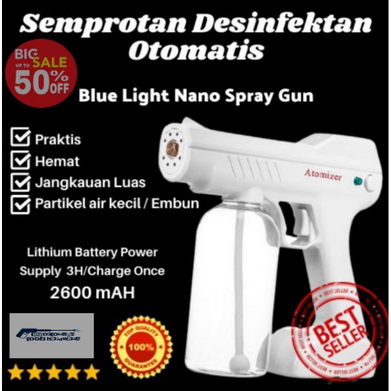 Jual nano disinfectan spray gun / semprotan disinfektan otomatis / alat ...