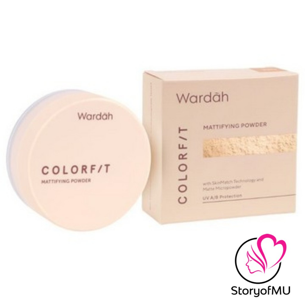 Jual WARDAH Colorfit Mattifying Powder UV A/B Protection 15gr - Loose ...