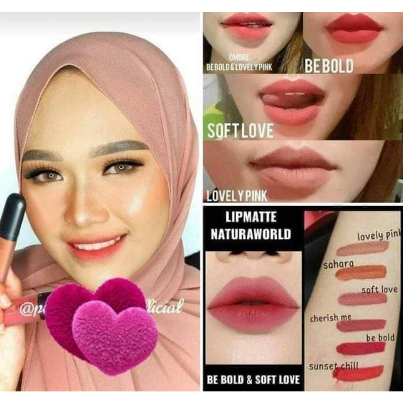 Jual Ultrasmooth Lipmatte Naturaworld (ORI 100%) | Shopee Indonesia
