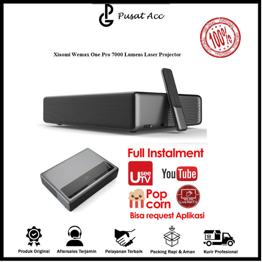 Jual Xiaomi WEMAX One Pro Ultra Throw 7000 ANSI Lumens Projector - 4K ...