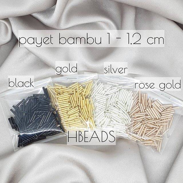 Jual B1003 | 10 gr Bambu 12mm payet / mote bambu semi jepang | Shopee ...