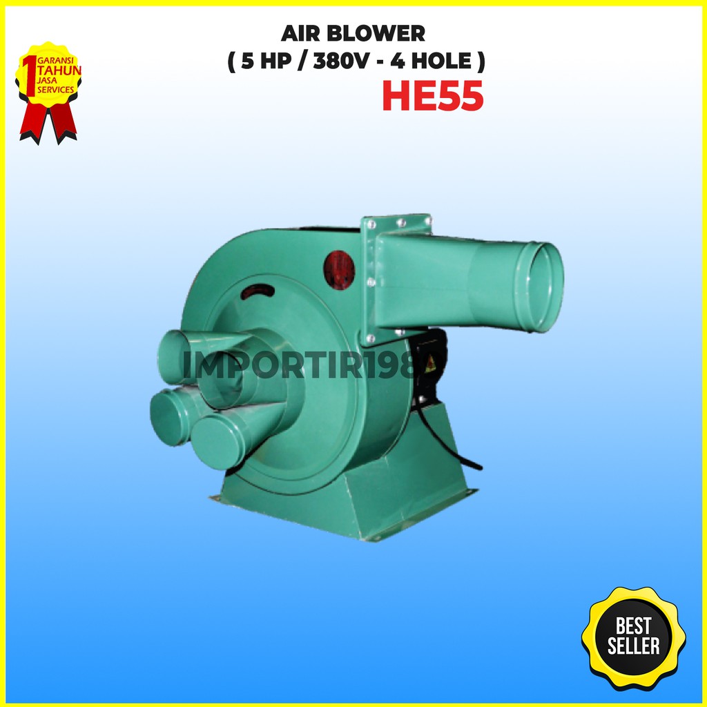 Jual Mesin Fan Blower Kipas Model Keong Udara Air Blower AKS - HE55 ...