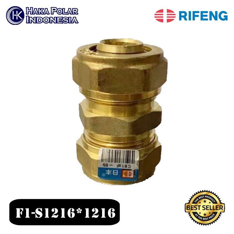 Jual Fitting / Sambungan Pipa Air Panas Rifeng Uk 1/2 Inch Equal ...