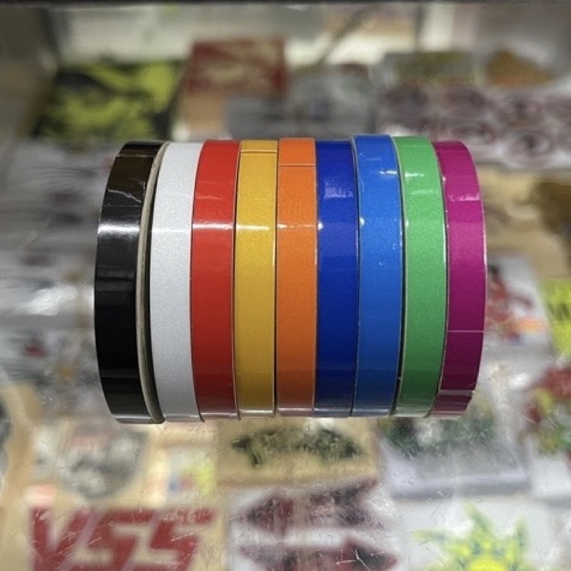 Jual 0,6CM STIKER STICKER LIS VELG REFLECTIVE LENTUR NYALA | Shopee ...