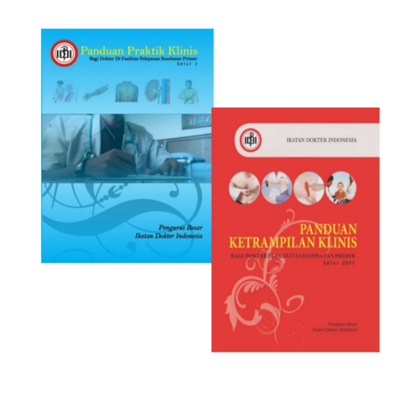 Jual Paket 2 buku panduan praktik klinis dan panduan keterampilan klinis | Shopee Indonesia