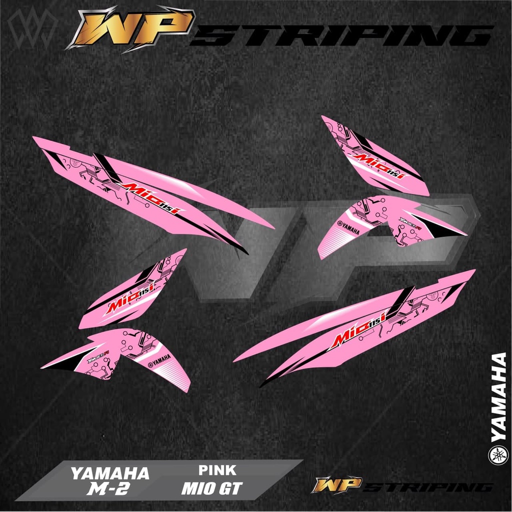 Jual Stiker Striping MIO GT / Sticker Variasi List Skotlet Motor Yamaha ...