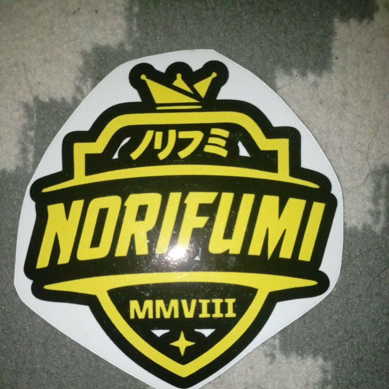 Jual stiker logo norifumi | Shopee Indonesia