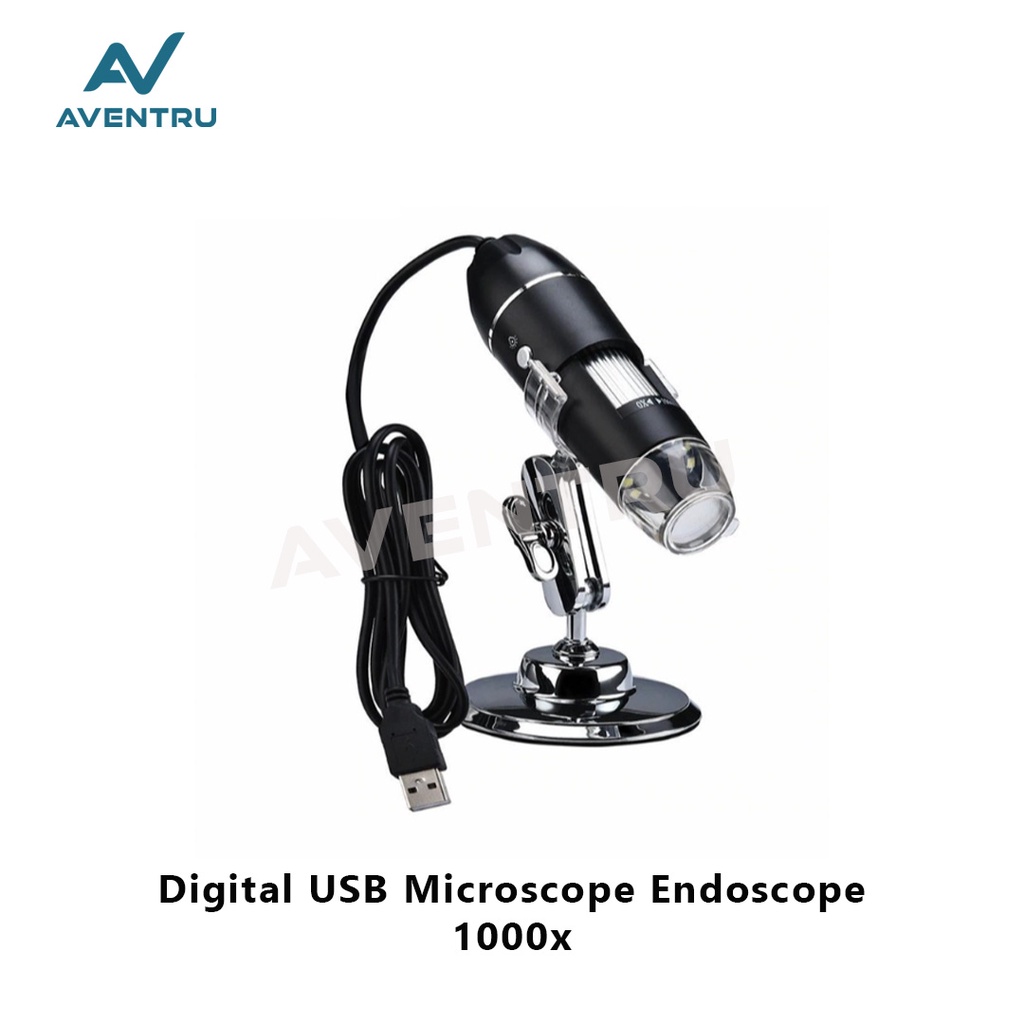 Jual Digital Microscope Endoscope 1000x USB Mikroskop Endoskop LED ...