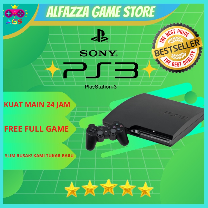 Jual PS3 slim ps 3 slim Sony playstation 3 Slim Hardisk 120 GB ~ 500 GB | Shopee Indonesia