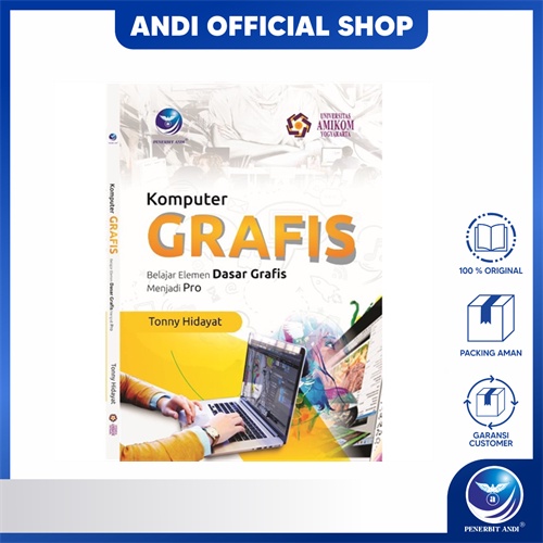 Jual Penerbit Andi - Komputer Grafis, Belajar Elemen Dasar Grafis Menjadi Pro | Shopee Indonesia