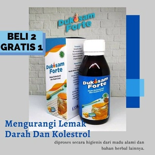 Jual DUKOSAM FORTE Madu Obat Asam Urat dan Kolesterol 100% Ori 175gr ...