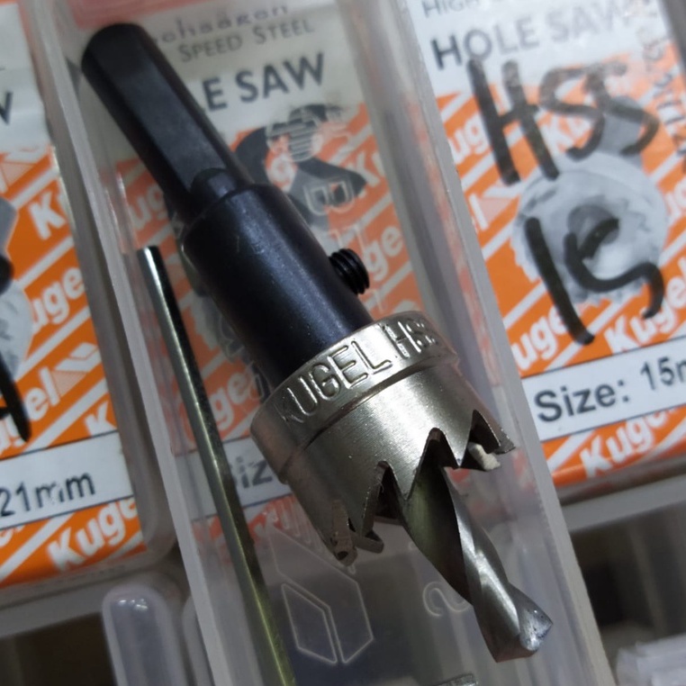 Jual Holesaw Kugel HSS 16mm – Holesaw Besi HSS (High Speed Steel) Mata bor besi/mata bor ...