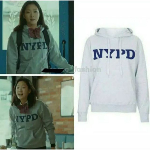 Jual L - Hoodie NYPD Kim Go Eun GOBLIN | Shopee Indonesia