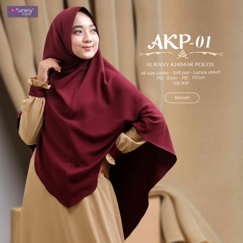 Jual KHIMAR INSTAN AKP 01 SYARI STYLES AURANY | Shopee Indonesia