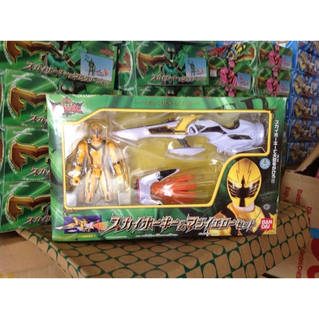Jual Power ranger kuning mainan robot action figure bandai terbaru ...