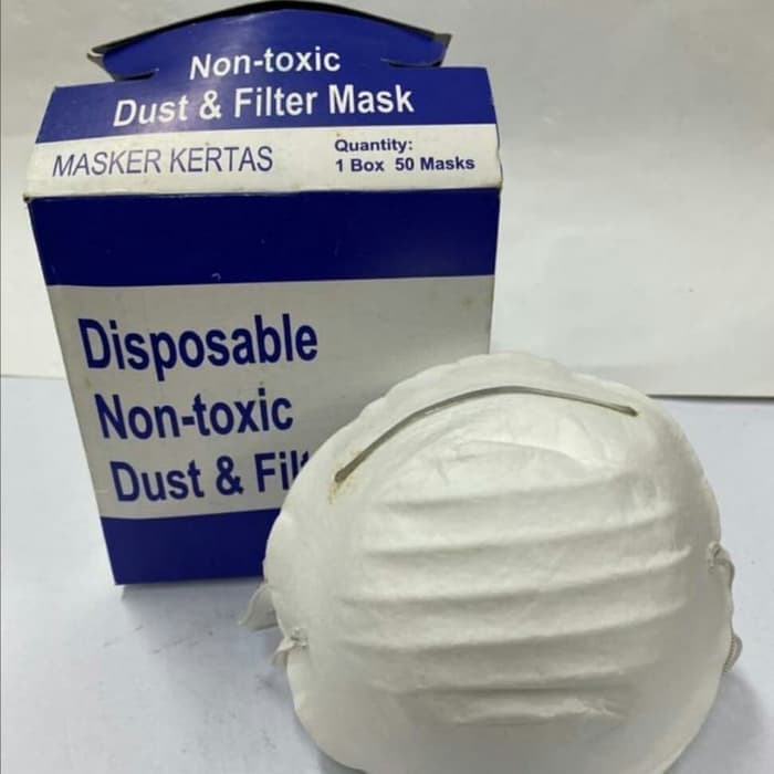 Jual Masker N95 / masker non - toxic dust filter mask (persamaan N95 3M ...
