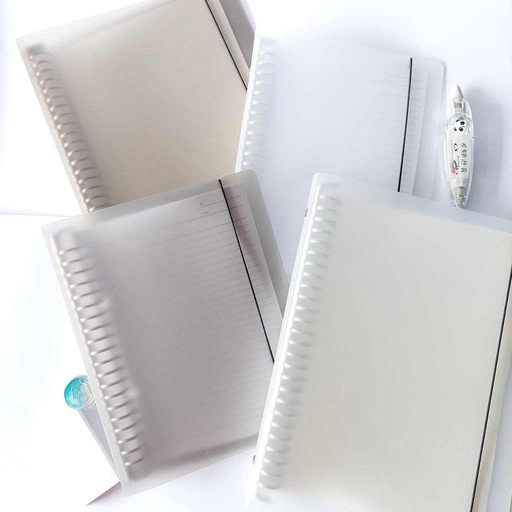 Jual Binder Polos Transparan - Buku Catatan Ukuran B5 & A5 | Shopee ...