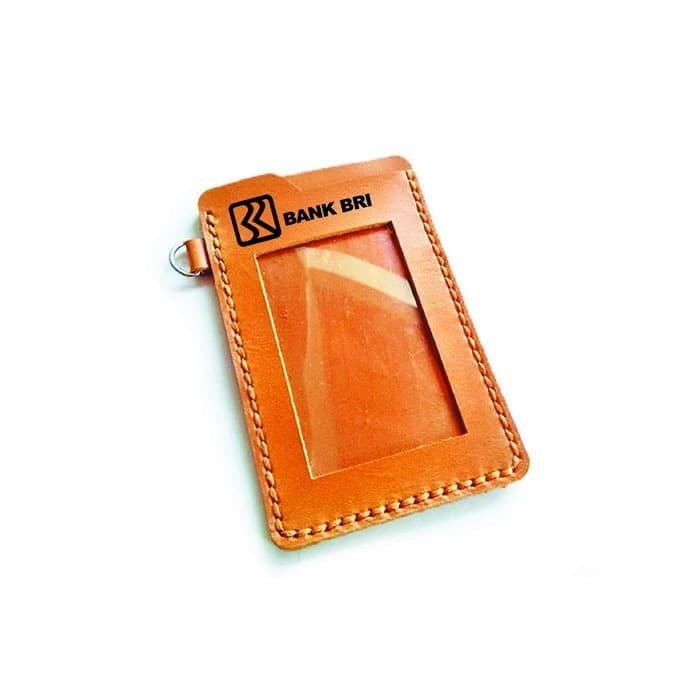 Jual Name Tag Kulit Asli Logo Bank BRI Dan Logo BUMN | Shopee Indonesia