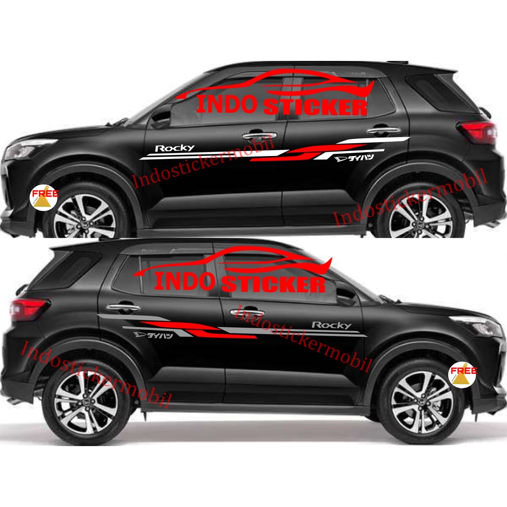 Jual Sticker Stiker Mobil Rocky Stiker Minamils Mobil Daihatsu Rocky