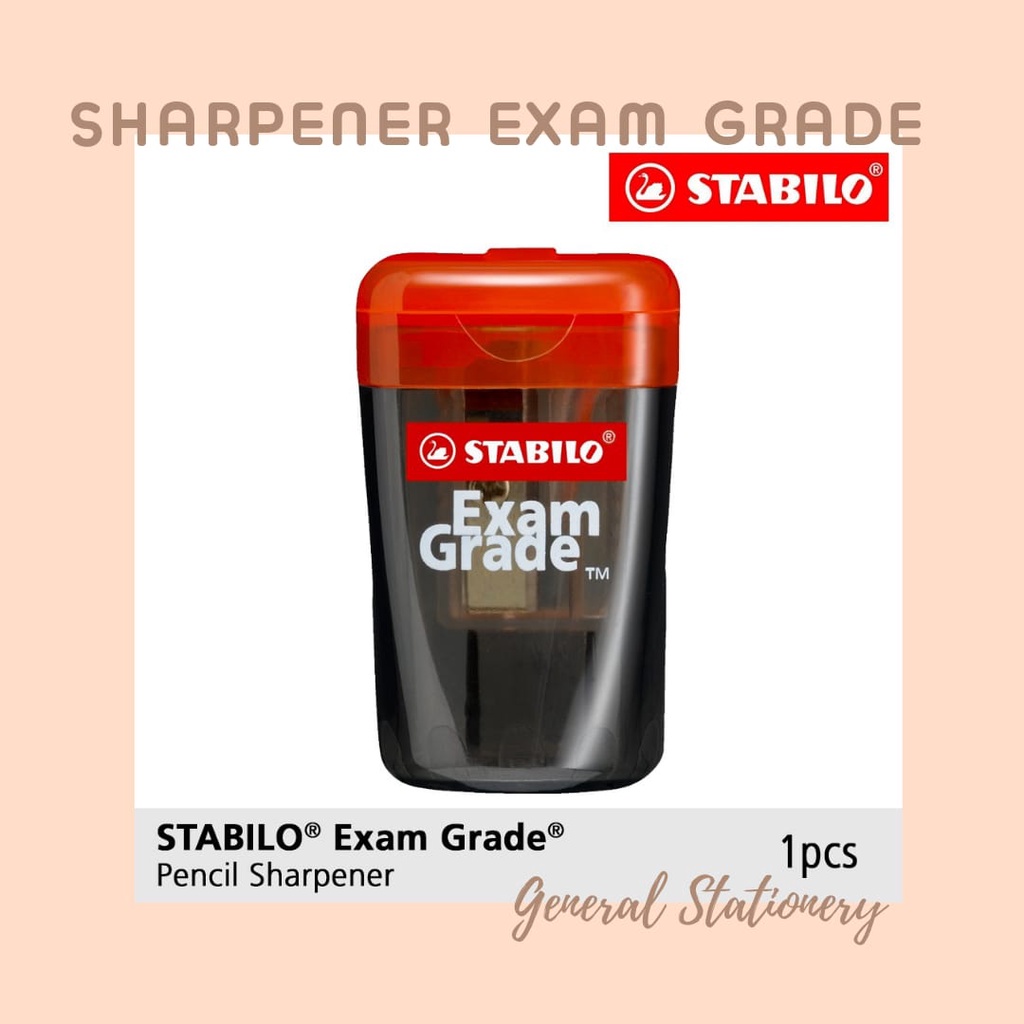 Jual Stabilo Exam Grade Sharpener 4518 / Sleper / Rautan Stabilo Exam ...