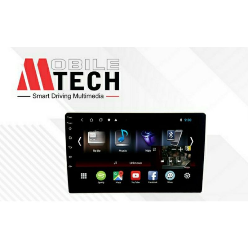 Jual Head Unit Android 9 Inch Double Din Mobiletech MTech MM-8803 Layar IPS RAM 2GB | Shopee ...