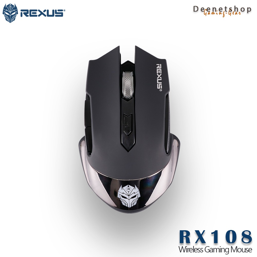 Jual Mouse Gaming Wireless Rexus RX-108 Wireless Gaming Mouse | Shopee ...