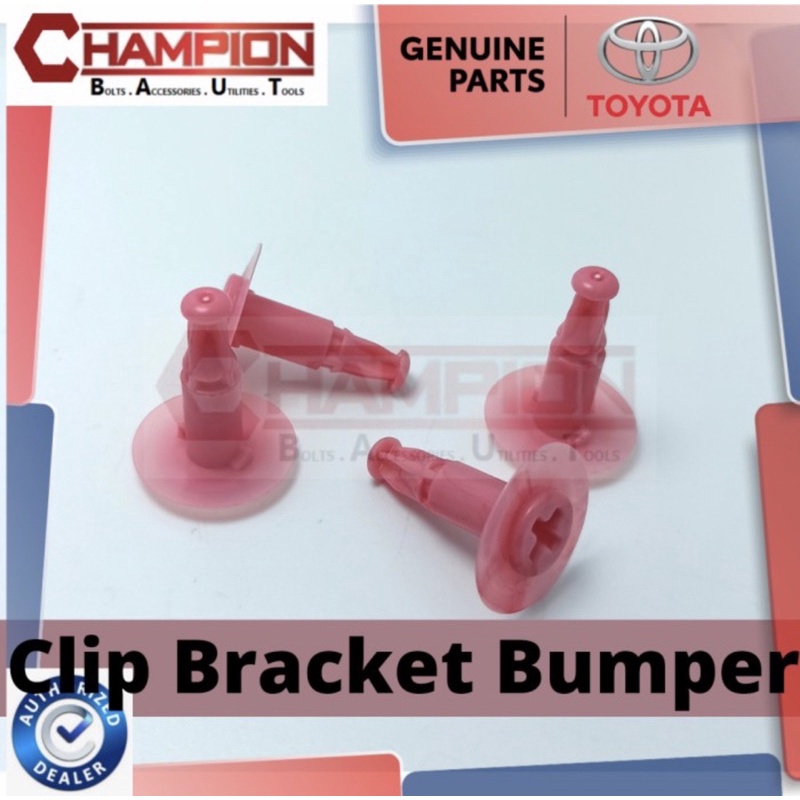 Jual Kancing clip bracket bumper Toyota Innova Reborn Fortuner Hilux ...